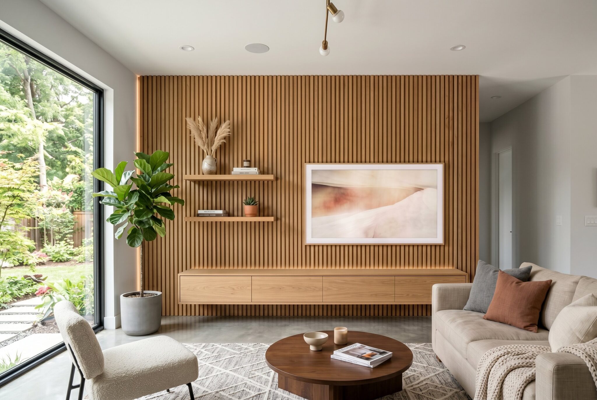 17 Living Room Accent Wall Ideas: Stunning Focal Points to Wow Guests ...