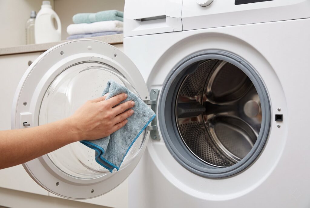 How to Clean a Front Load Washer (Don’t Forget the Hidden Filter ...
